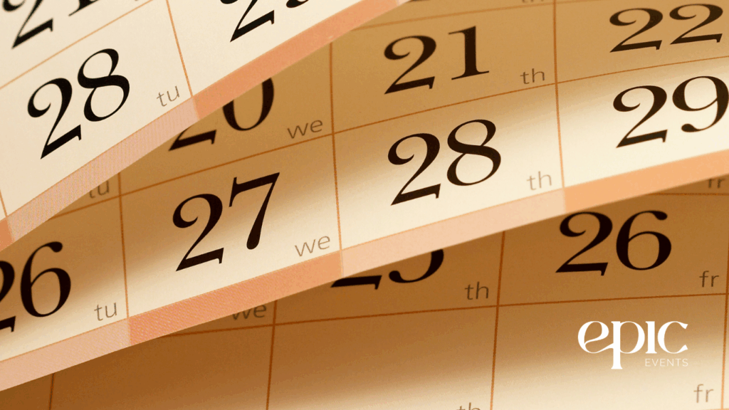 Dates That Matter: The 2026 Event Planning Calendar You Actually Need ...